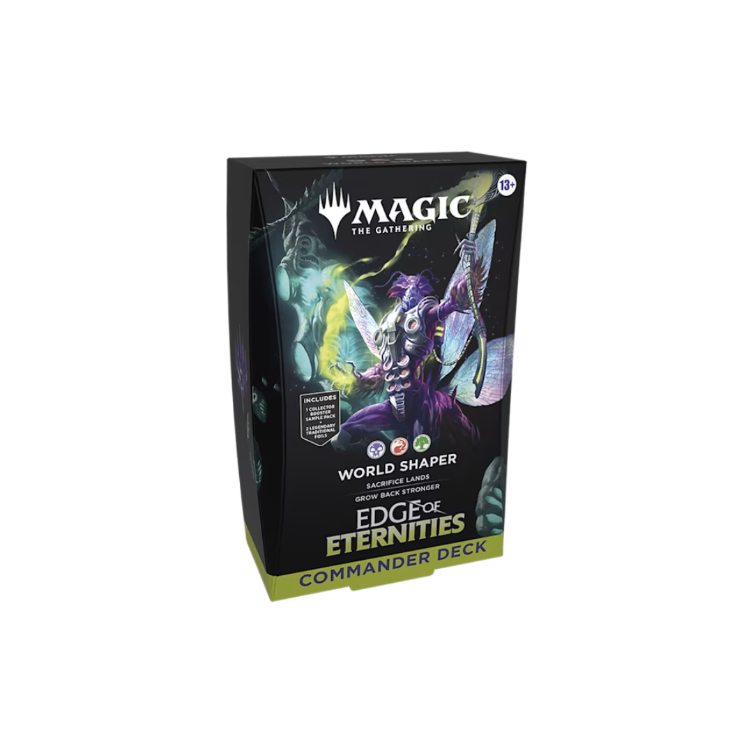 MAGIC THE GATHERING: Edge of Eternities Commander Deck World Shaper ...