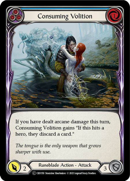 Consuming Volition (Blue) | Common - Unlimited – Storm Gate Games